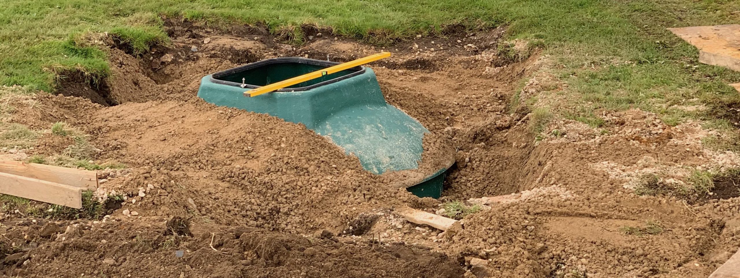 A Sewage Treatment Plant Installation - The Septic Tank Store